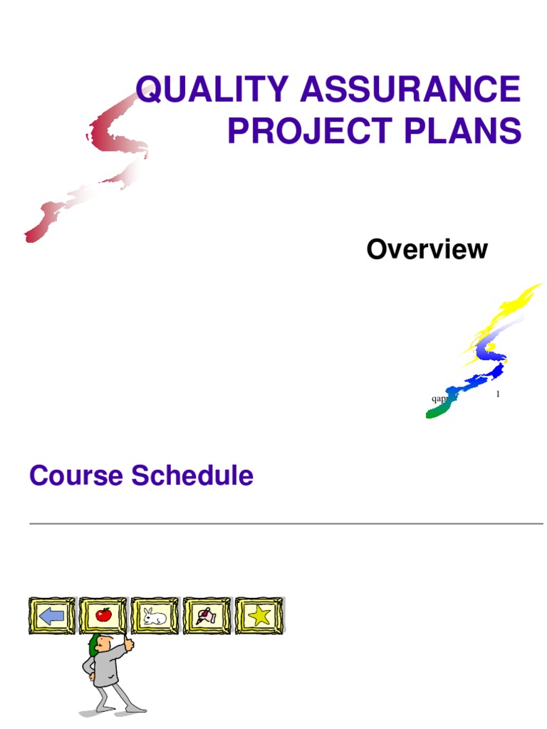 QUALITY ASSURANCE PROJECT PLANS | Quality Assurance | Verification And ...