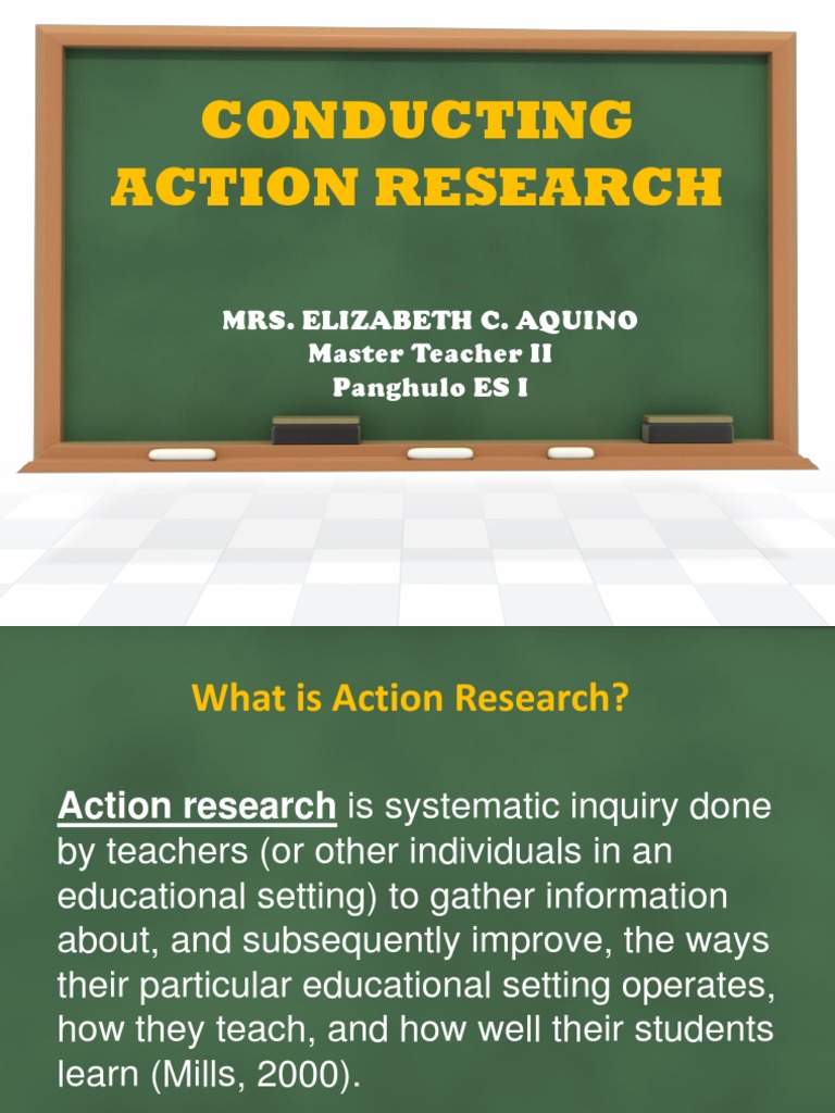 Action Research | PDF | Sampling (Statistics) | Analysis Of Variance