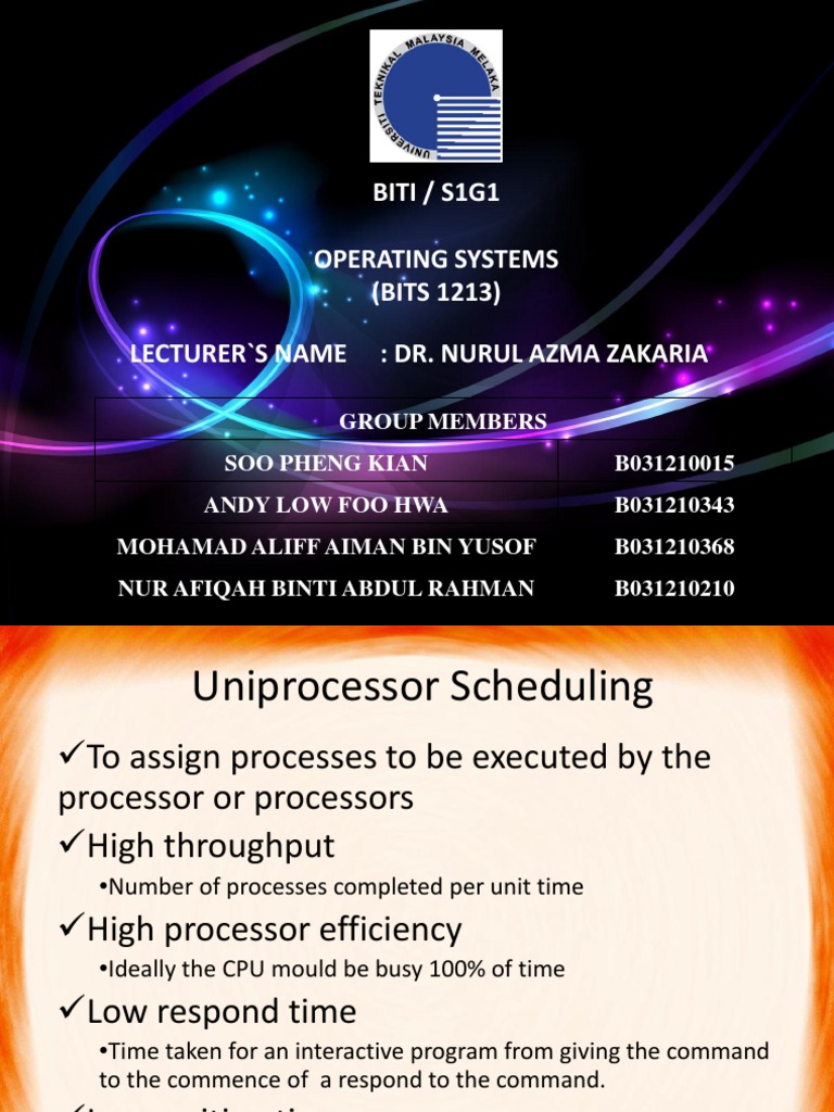OS Mini Project | PDF | Scheduling (Computing) | Process (Computing)