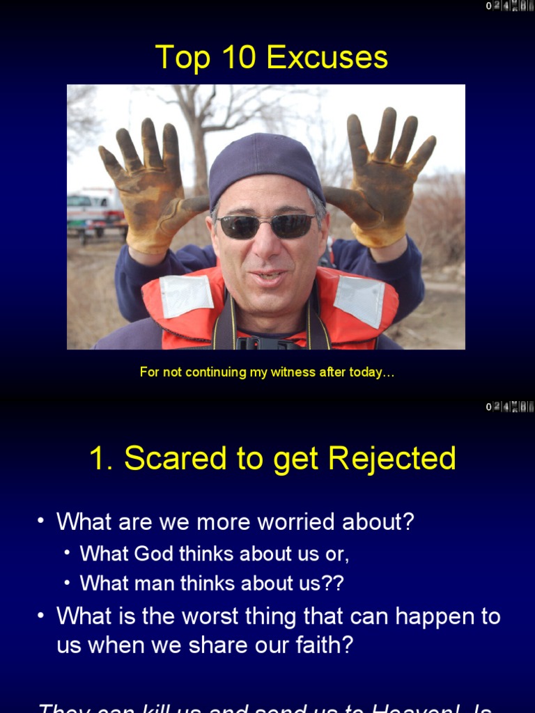 Top 10 Excuses | PDF | The Gospel | Gospels