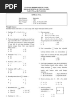 Latihan Soal Matematika Kelas 7 SMP Kurikulum Merdeka | PDF