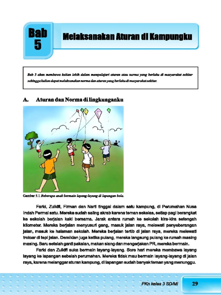 Melaksanakan Aturan Di Kampungku | PDF