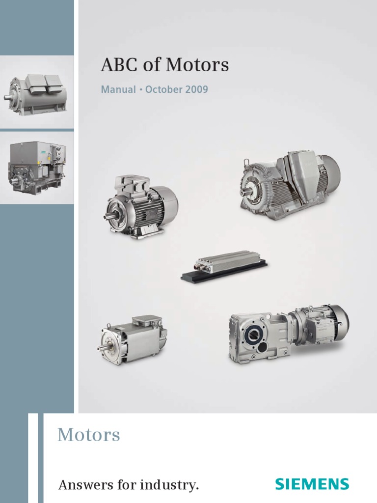 Motors ABC en | PDF | Electric Motor | Engineering
