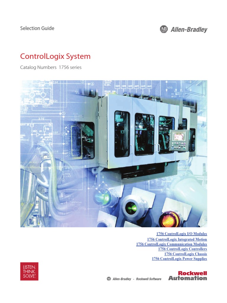 1756 ControlLogix System | Download Free PDF | Computer Network ...