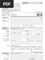Form 49 Return Giving Particulars in Register of Directors, Managers ...