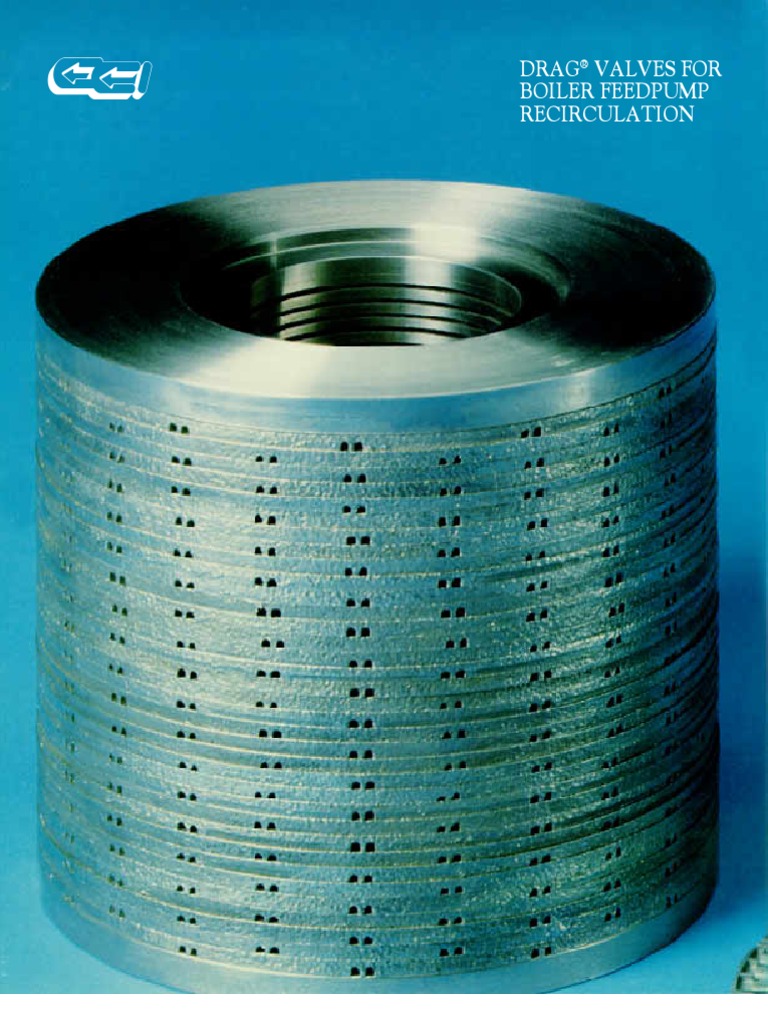 205 Drag Valves For Boiler Feedpump Recirculation | PDF | Valve | Boiler