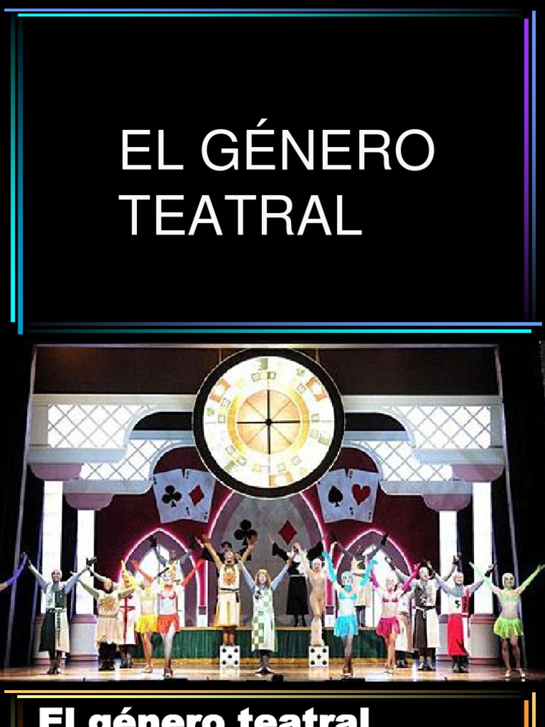 el-genero-teatral.ppt | Teatro | Comedia