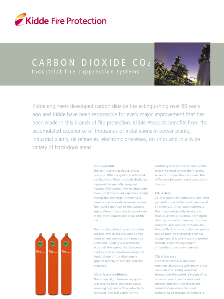 CO2 Datasheet | PDF | Carbon Dioxide | Valve