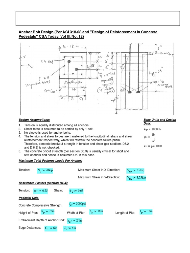 Mathcad - AB Design | Concrete | Structural Engineering