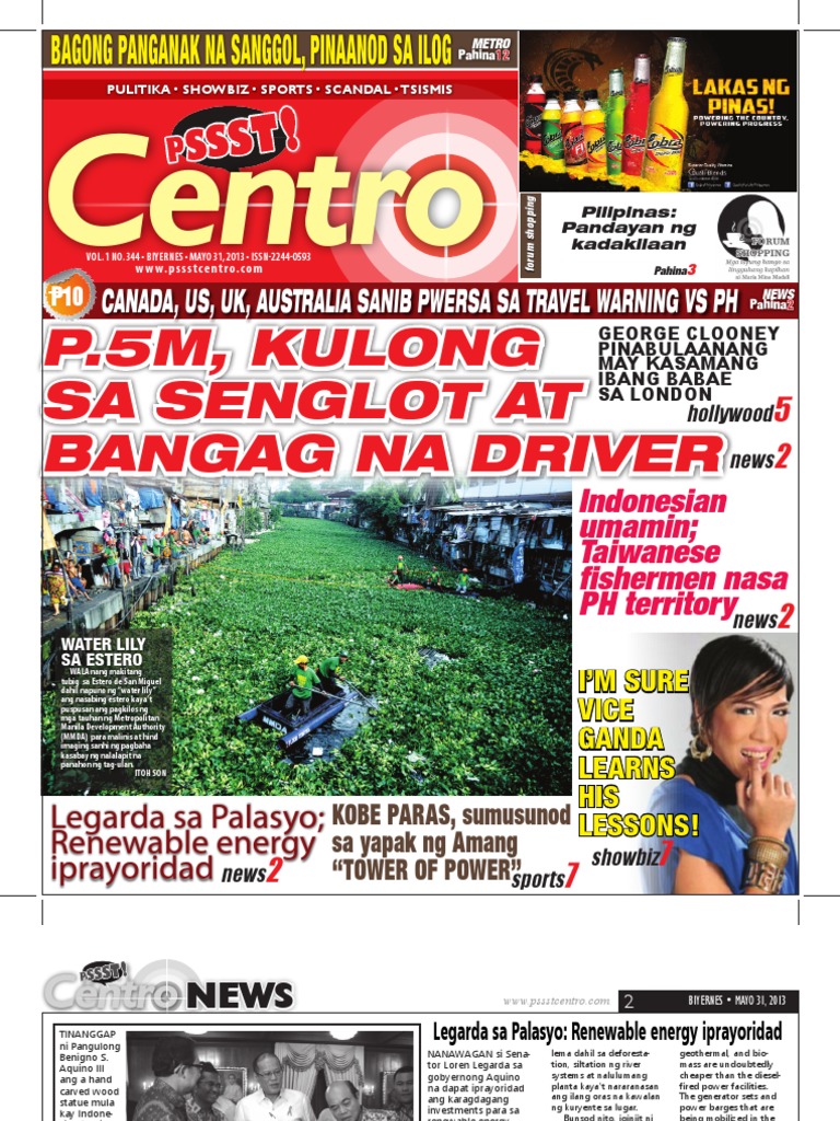 PSSST Centro May 31 2013 Issue | PDF