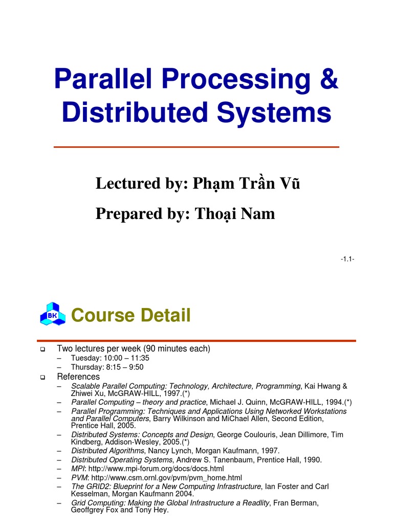 lec1 | PDF | Parallel Computing | Central Processing Unit