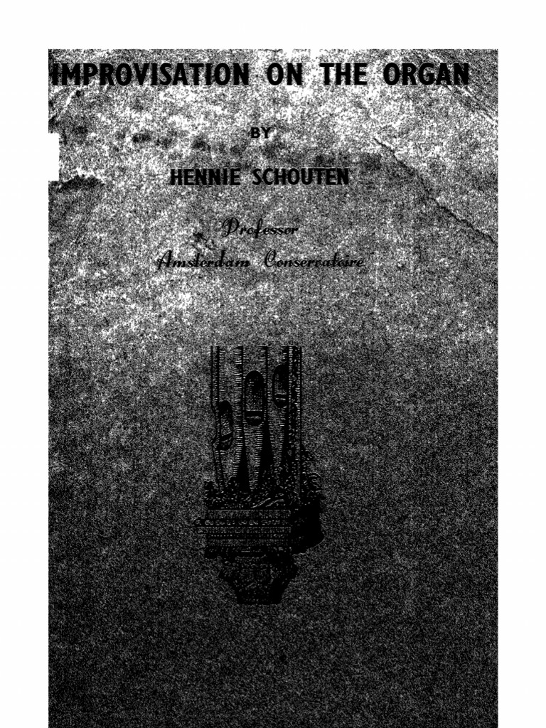 Improvisation On The Organ | PDF | Mode (Music) | Interval (Music)