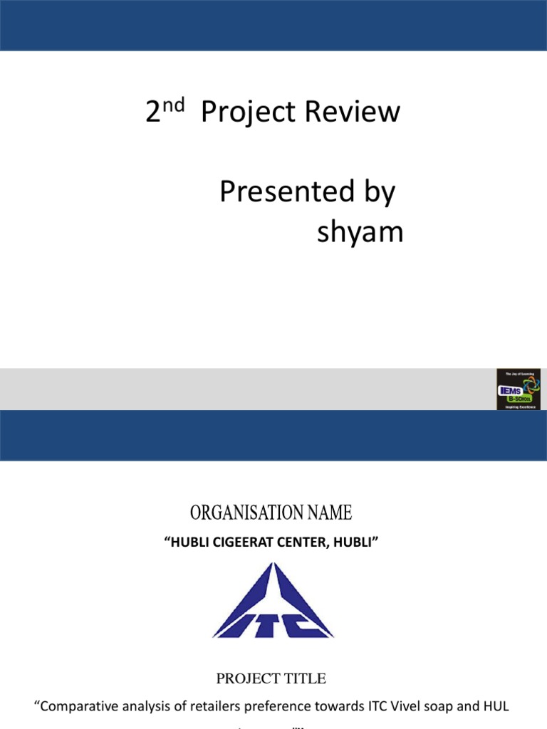 Retailer Preference Analysis: ITC vs HUL | PDF | Survey Methodology ...
