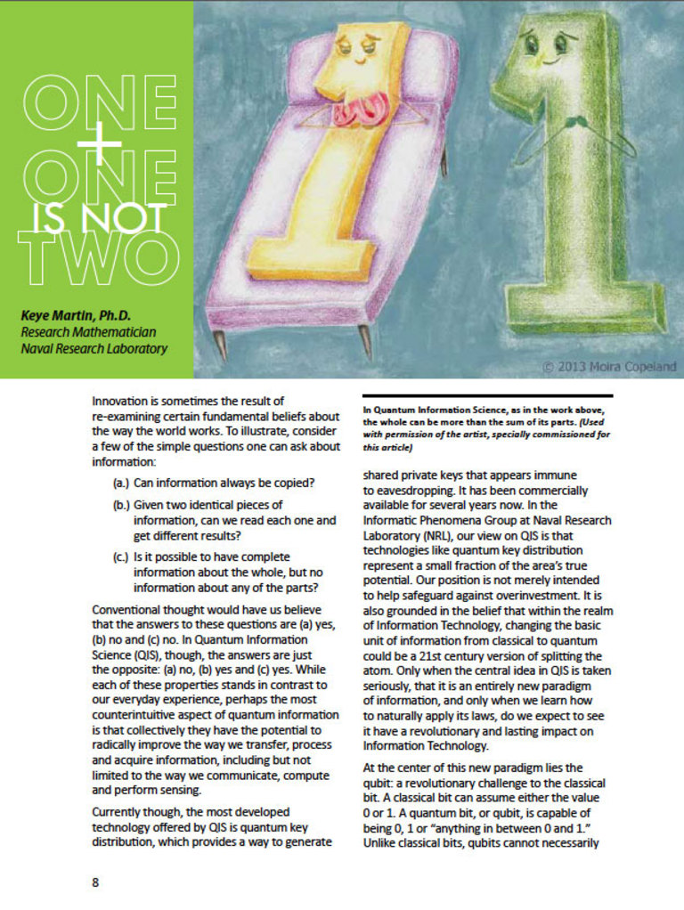 One + One Is Not Two | PDF | Sonar | United States Naval Research ...