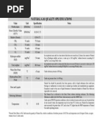 LNG Quality Specifications Overview | PDF