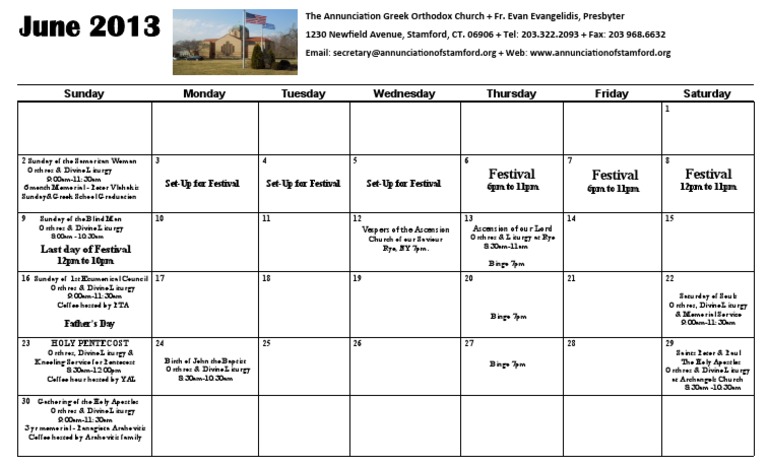 2013 June Calendar | PDF | Social Science | Travel