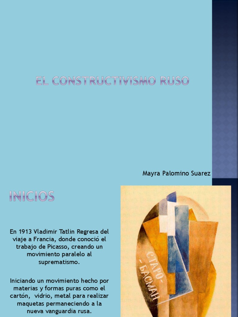 El Constructivismo Ruso | PDF | Rusia | Política mundial