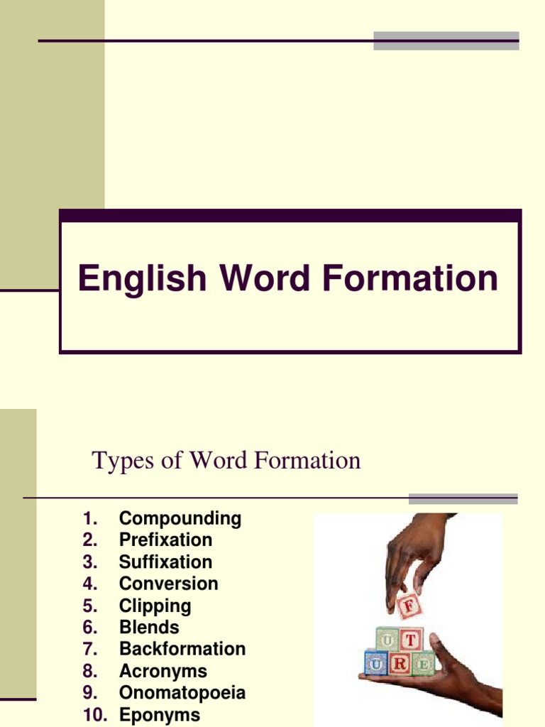 word formation.ppt | Adjective | Noun