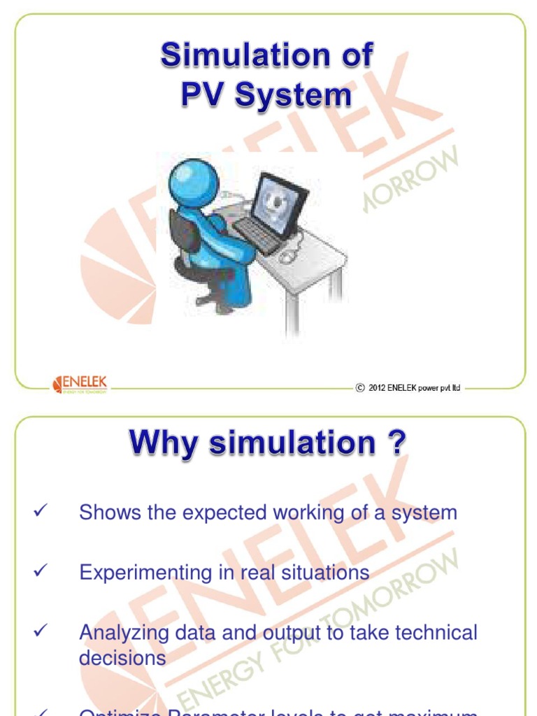 Solar PV Simulation | Photovoltaic System | Simulation
