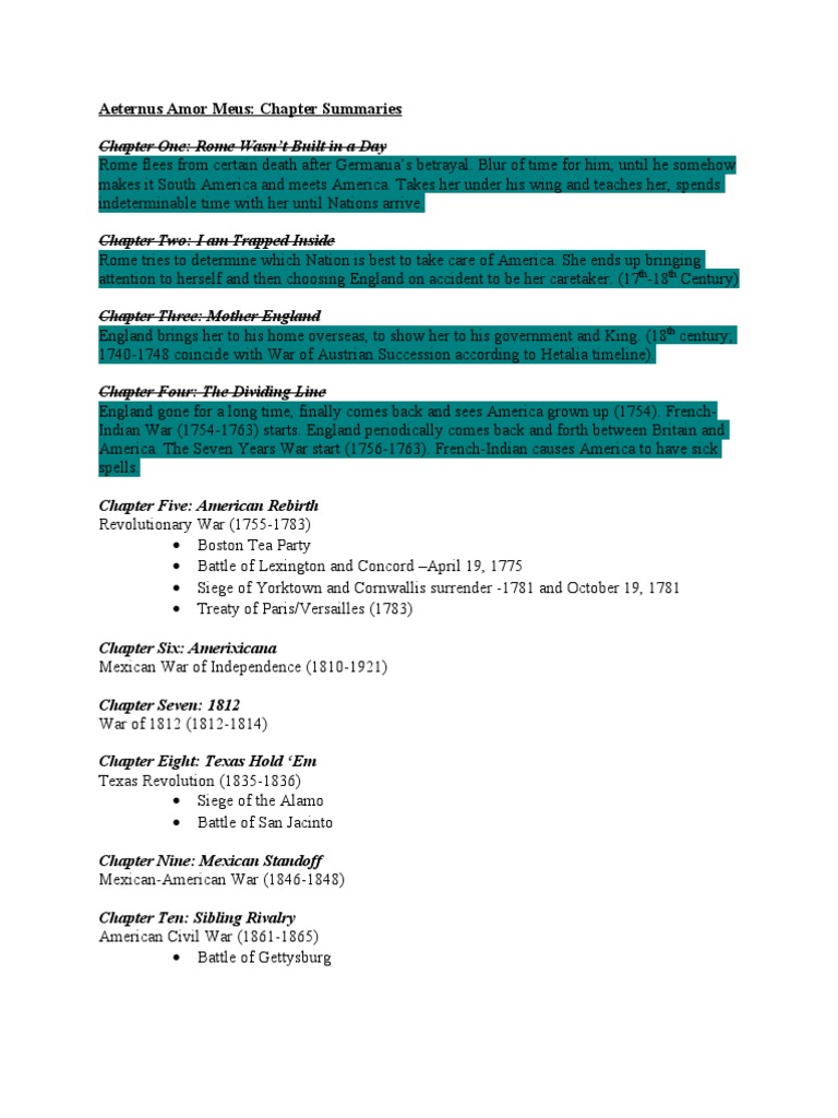 Aeternus Amor Meus: Historical Overview | PDF
