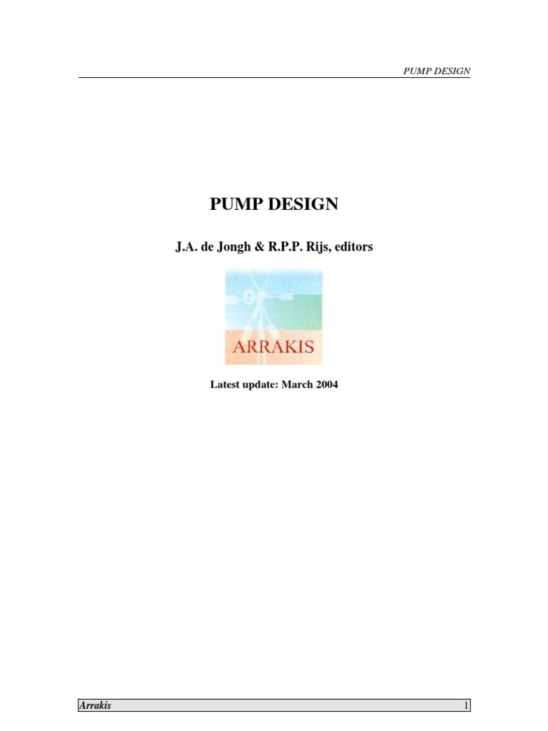 Pump Design | PDF