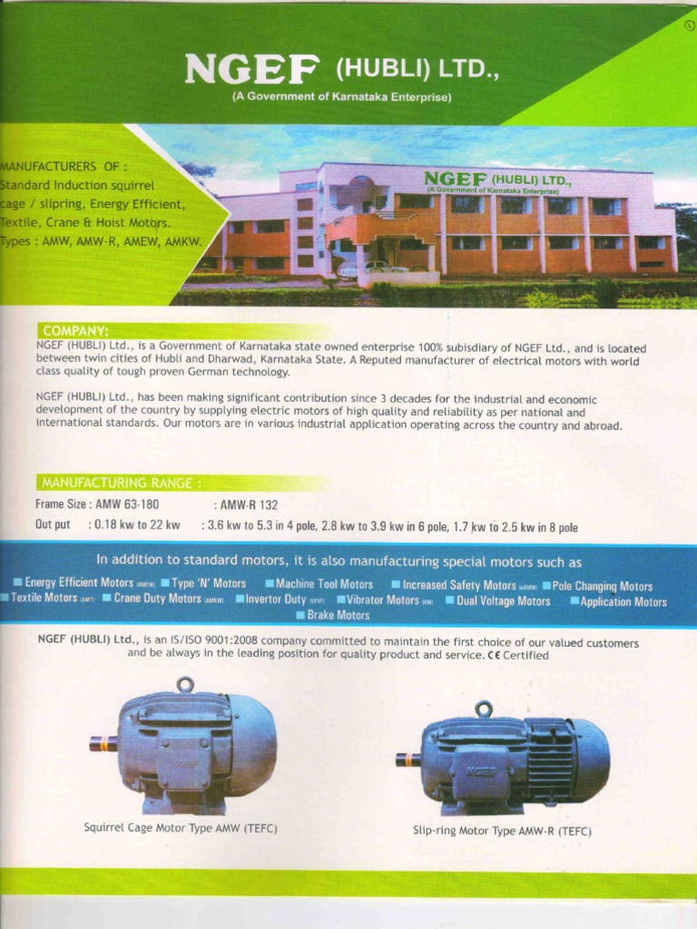 New Catalogue NGEF Motors | PDF | Foreign Language Studies