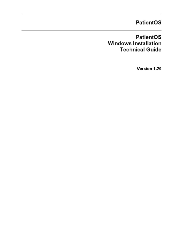 Windows Installation Guide | Download Free PDF | Postgre Sql ...