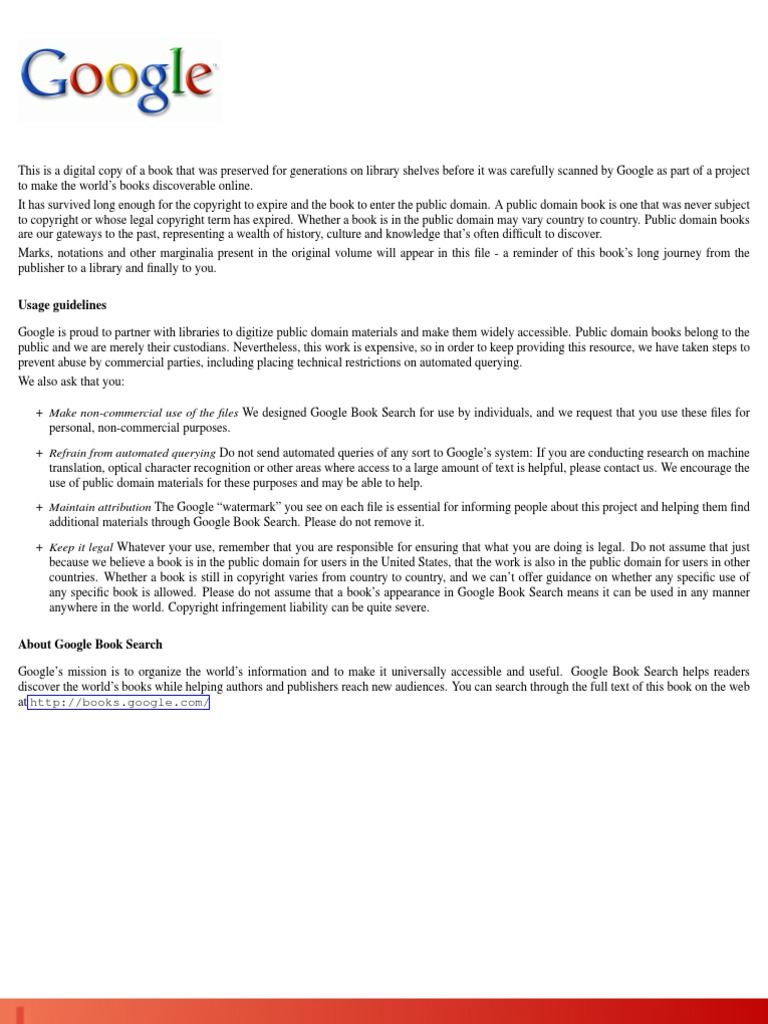 A Guide to Google Book Search and Its Mission to Organize the World's ...