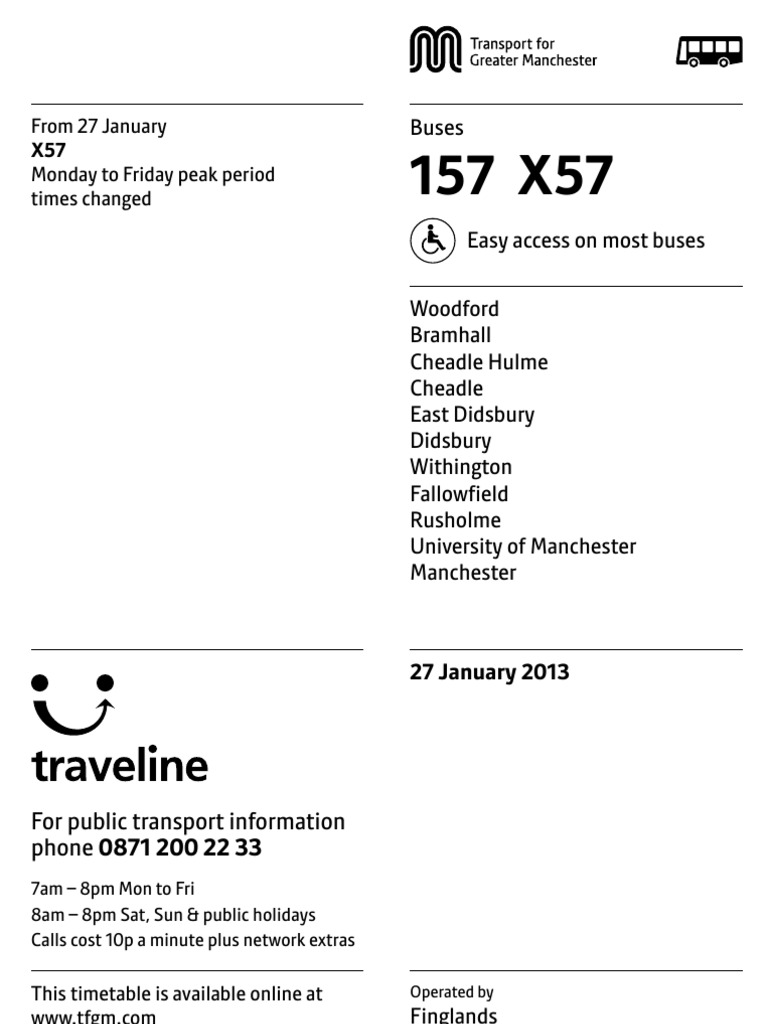 157 X57 13-0064 v2 | PDF | Public Transport | Public Services