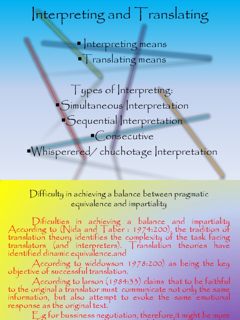 Communication Across Culture: Interpreting and Translating Powerpoint ...