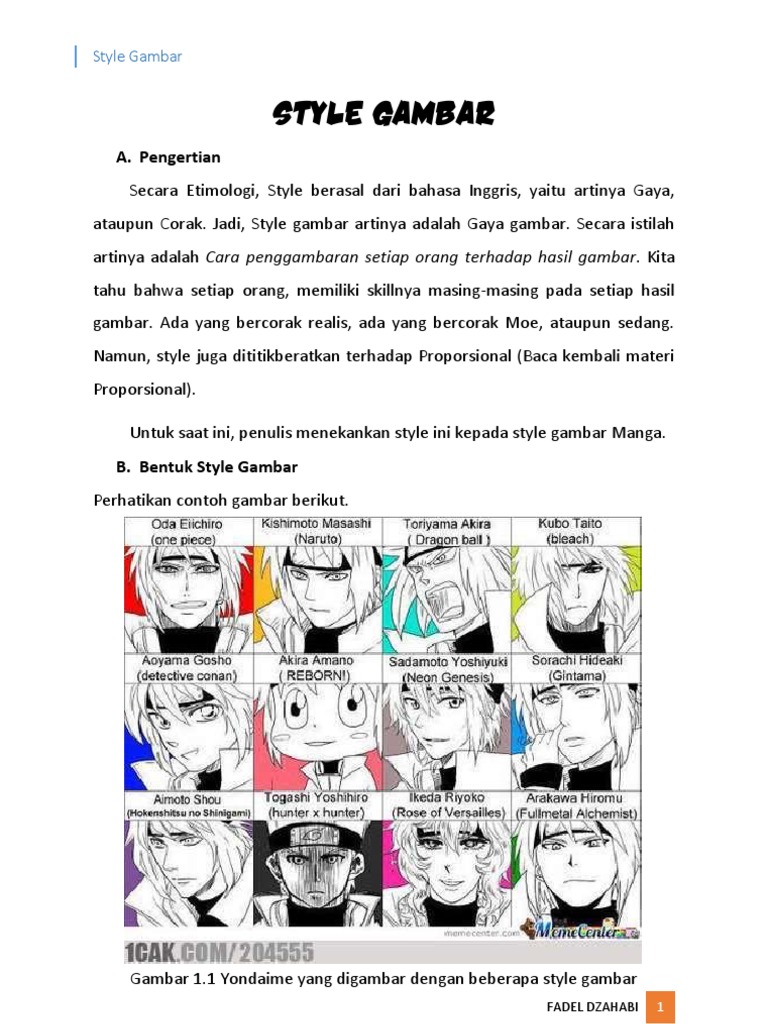 Style Gambar | PDF