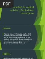 Sociedad de Capital Fijo y Capital Variable | PDF | Sociedad de responsabilidad limitada | Business