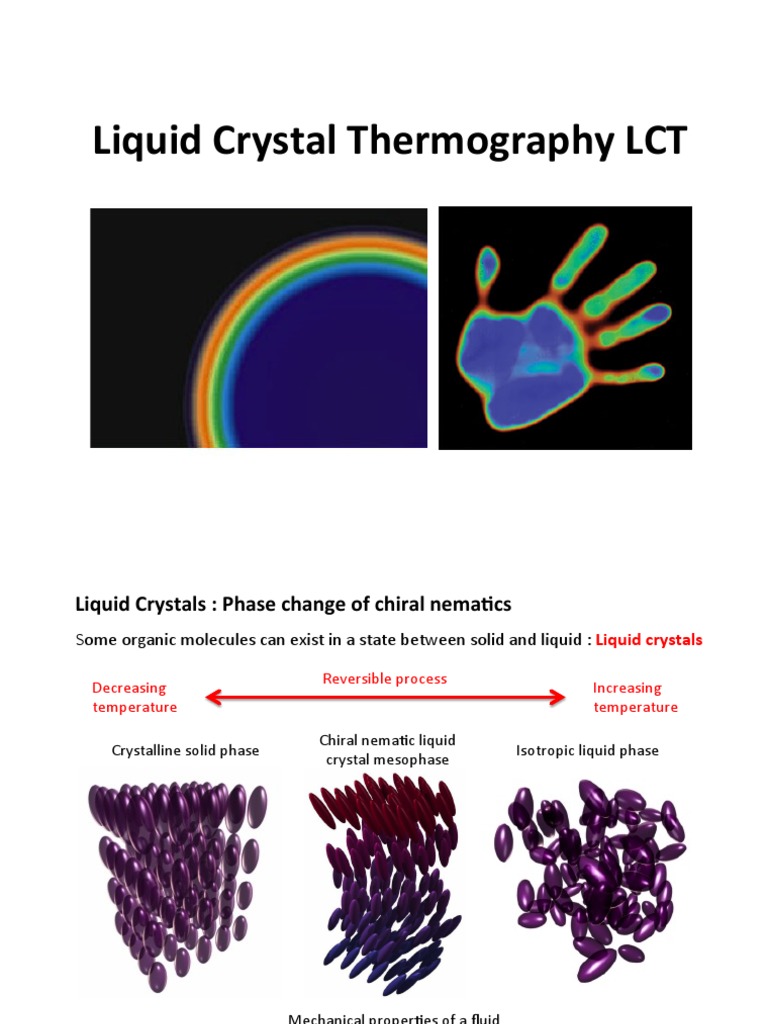 slides_liquid crystal thermography lct.pdf | Liquid Crystal | Infrared
