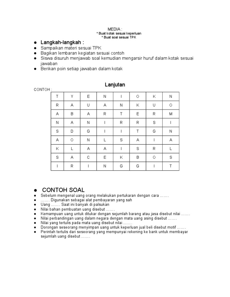Word Square | PDF