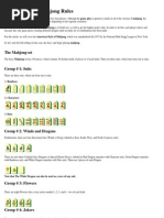 American Mah Jongg Cheat Sheet | PDF