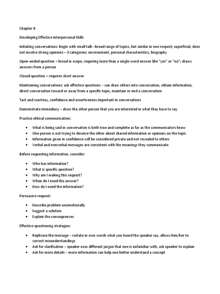 Chapter 8 Communication Applications | PDF | Etiquette | Conversation