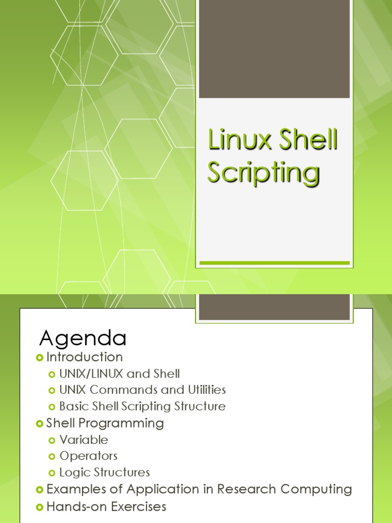 Shell Scripting | Download Free PDF | Control Flow | Scripting Language Shell Scripting | Download Free PDF | Control Flow | Scripting Language