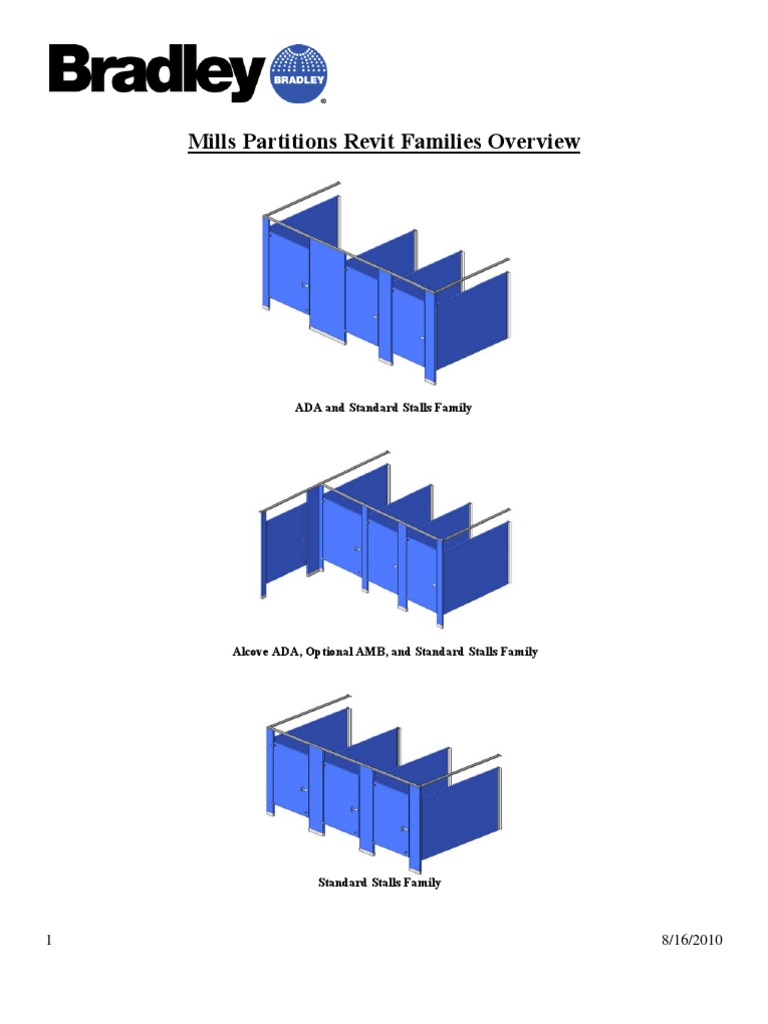 README-Bradley Partition Instructions Revit | PDF | Autodesk Revit | Door
