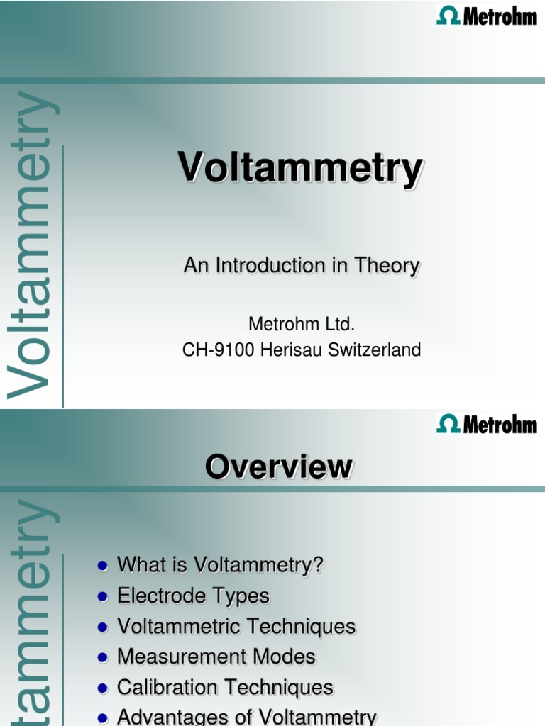 VA Theory | PDF | Electrochemistry | Physical Chemistry