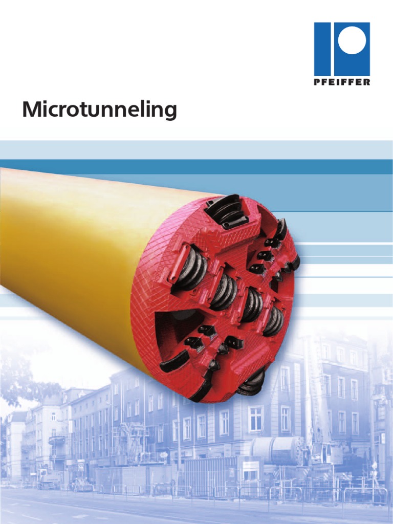 Microtunneling en | PDF | Pipe (Fluid Conveyance) | Sanitary Sewer