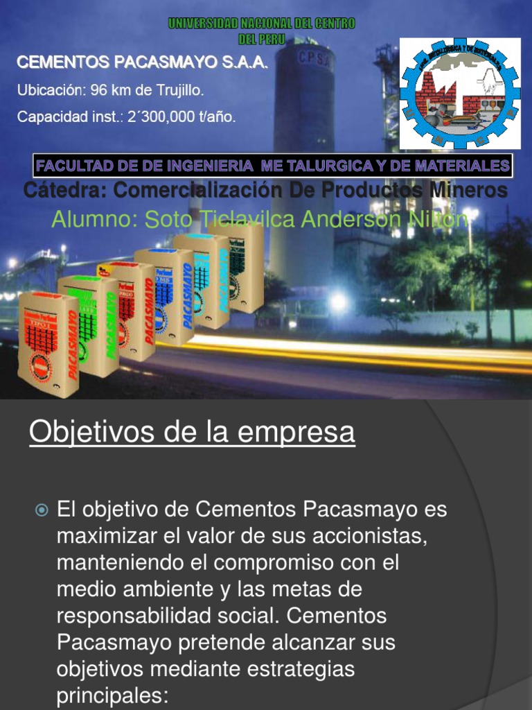 Cementos Pacasmayo S.a.a. | Perú | Sustentabilidad