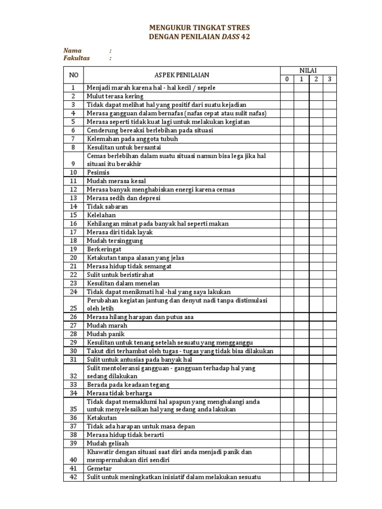 Dass 42 | PDF | Pengembangan Diri