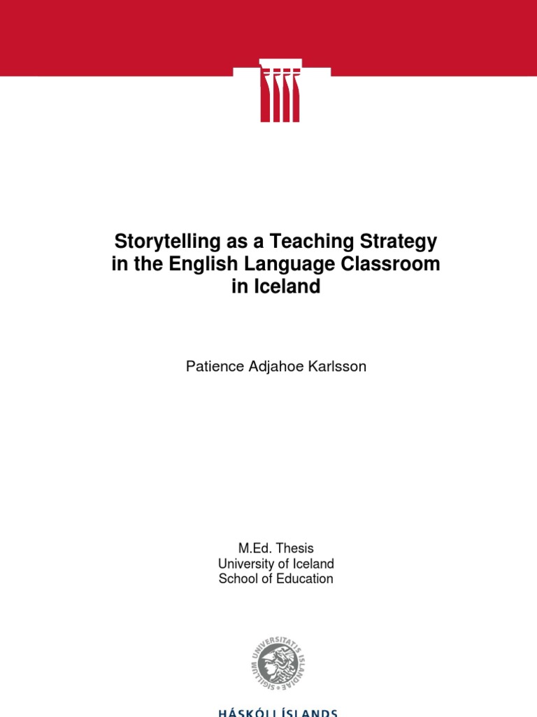 Storytelling As A Teaching Strategy | PDF | Storytelling | Language ...