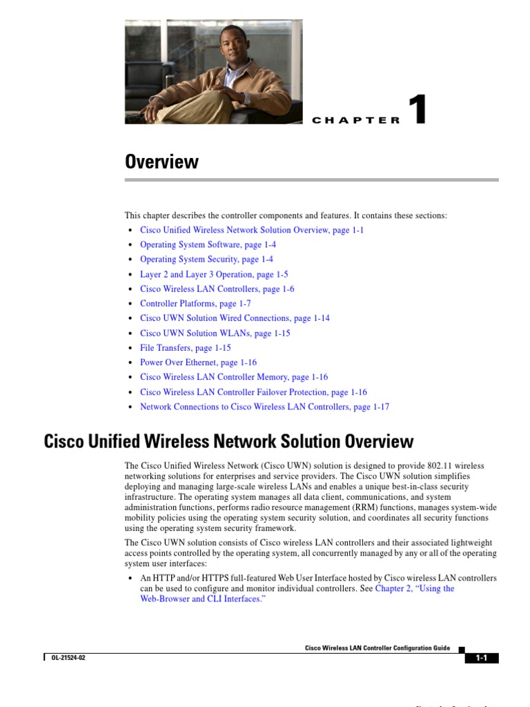 Cisco Unified Wireless Network Solution Overview | PDF | Wireless Lan ...