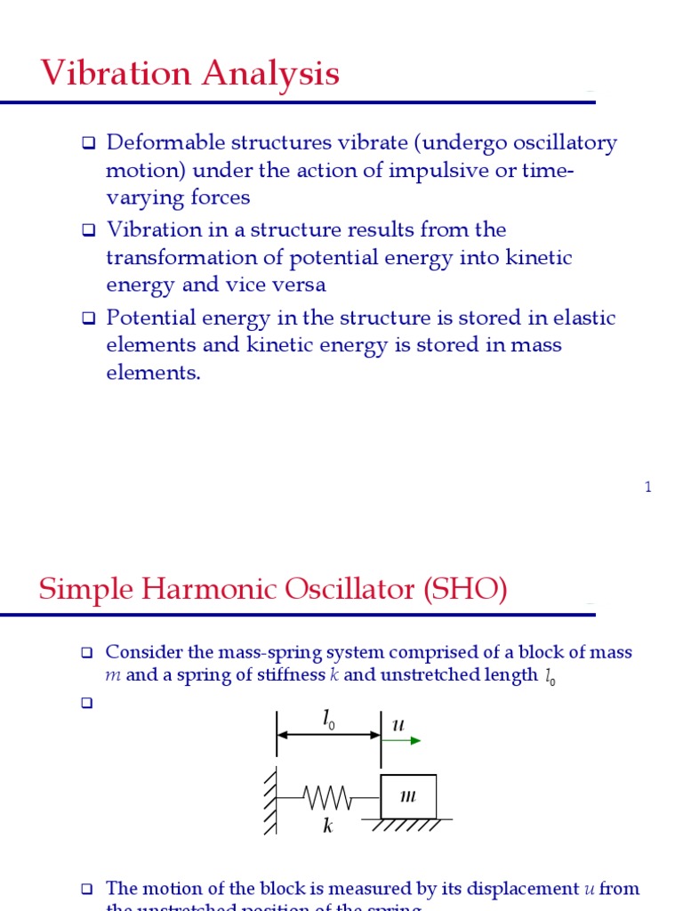 Review of Mechanical Vibrations | PDF | Normal Mode | Resonance