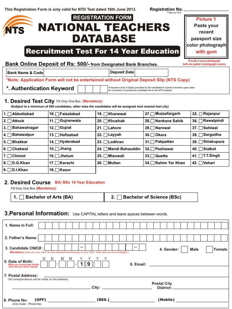 National Teachers Database: S T NS T N | PDF | Rupee | Banks