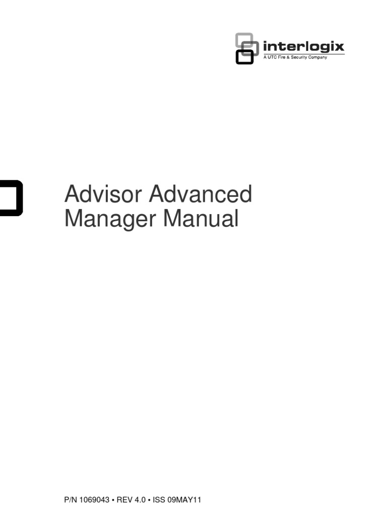 Advisor Advanced Manager Manual en | PDF | Daylight Saving Time ...