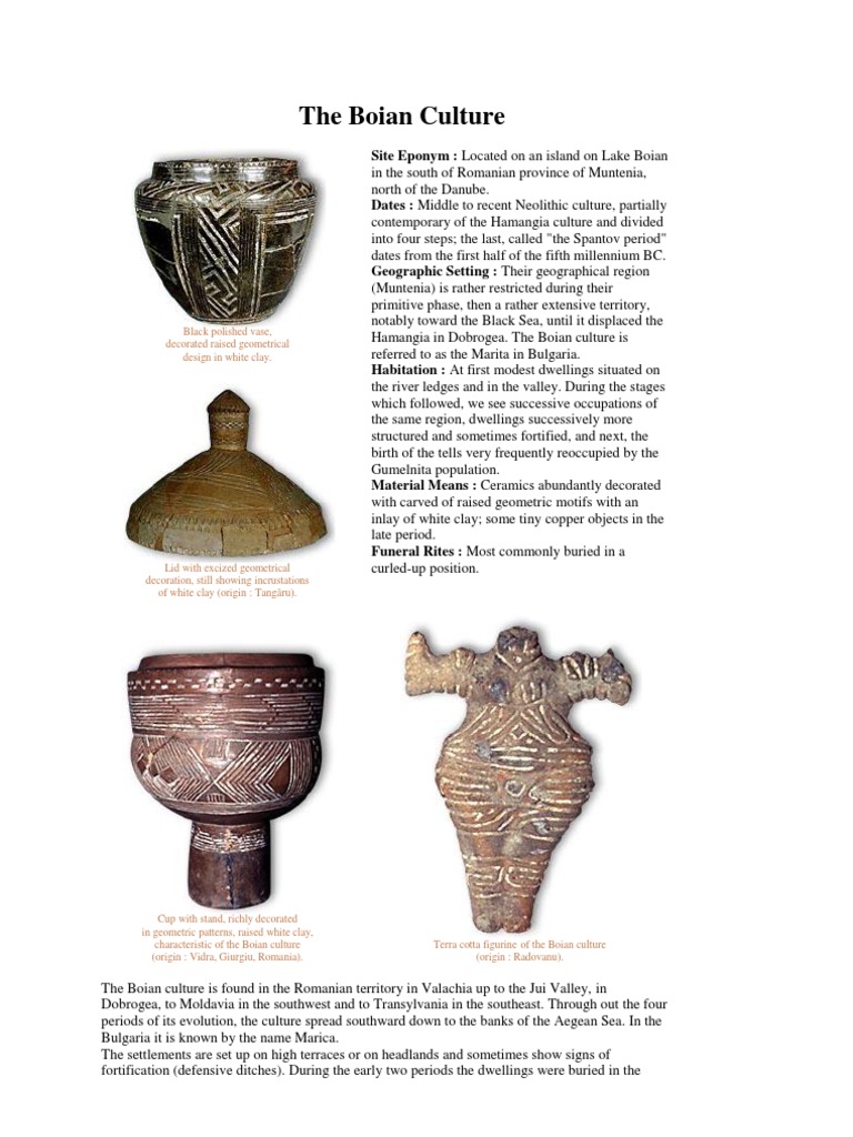 The Boian Culture | PDF | Archaeology