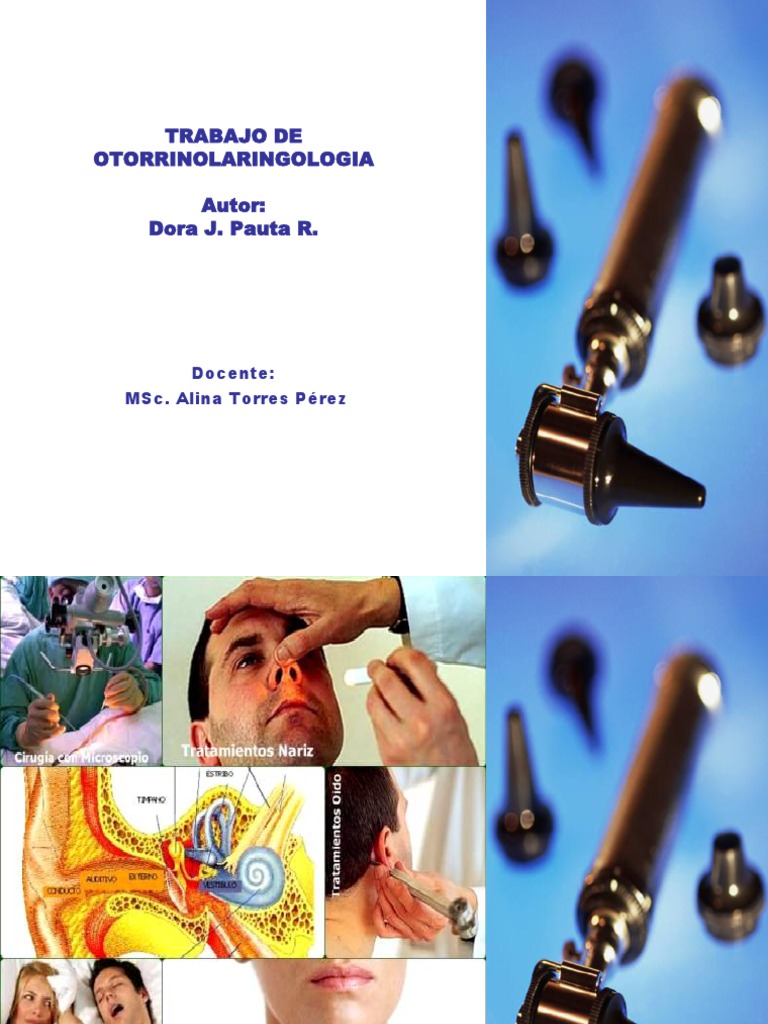 Otorrino Pdf Otorrinolaringología Cirugía