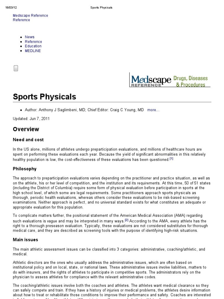 Sports Physicals | Physical Examination | Anatomical Terms Of Motion